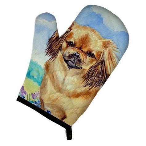 Tibetan Spaniel Oven Mitt