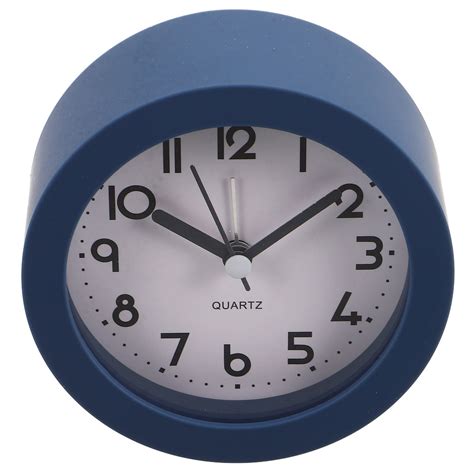 Homemaxs Analog Alarm Clocks For Bedrooms Silent Non Ticking Battery Operated Alarm Clock With