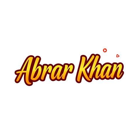 Modern Logo Design For Abrar Khan