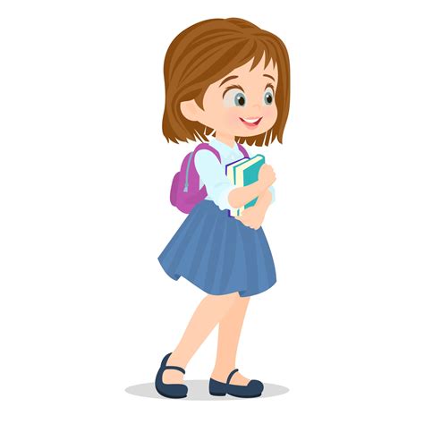 School Girl Cartoon Characters At Hayley Hood Blog