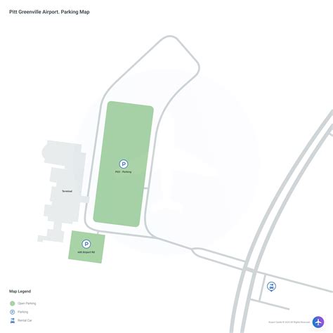 Pitt Greenville Airport Pgv Parking Rates And Map