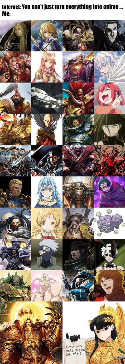 We Already Have God Empress Komi San What About Other Primarchs R