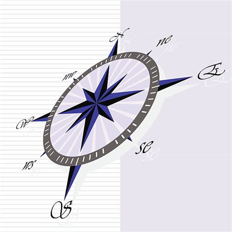 560 Compass Coordinates Stock Illustrations Royalty Free Vector
