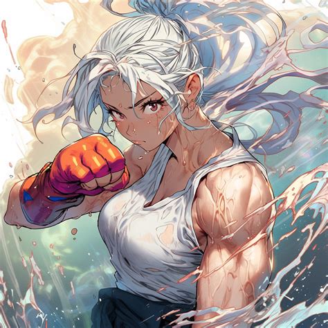 Zf Puhi Female Anime Character With Big Chest In A By Zfpuhi On Deviantart