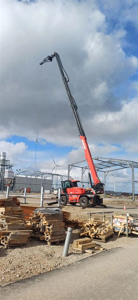 Manitou Mrt 2660 Hijswerk Farmsum Corne Stoop