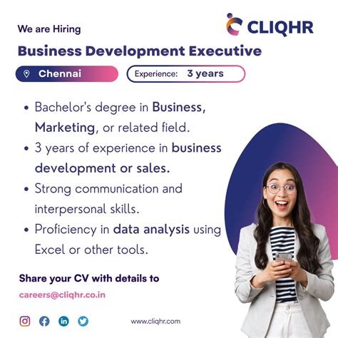 Cliqhr Recruitment Services On Linkedin Businessdevelopment Hiring Jobopening Sales