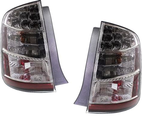 Tail Lights With Bulbs Halogen For 2006 2009 Toyota Prius Base 4 Cyl