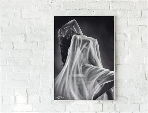 Helena Hellenistic Style Figure Painting Greek Monochromatic Digital