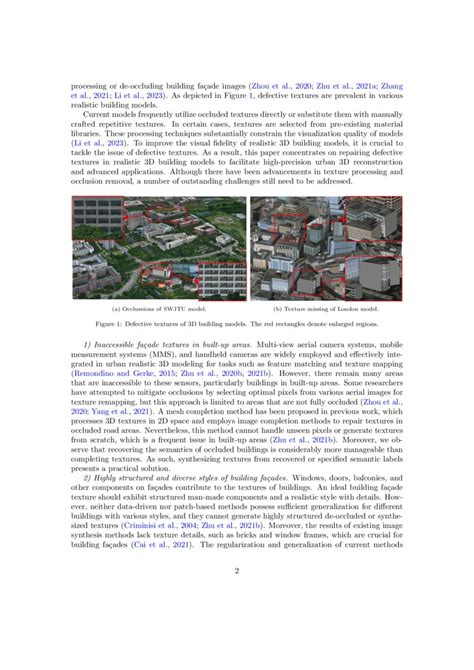 Semantic Image Translation For Repairing The Texture Defects Of