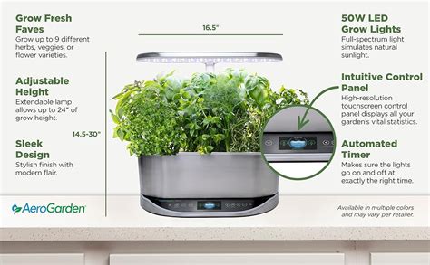 Aerogrow 903135 1100 Bounty Elite Platinum Indoor Garden Amazonca