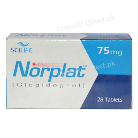 Norplat 75mg Tablet Chemistdirectpk