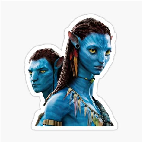 Avatar The Way Of Water Neytiri And Jake Sully Sticker For Sale By