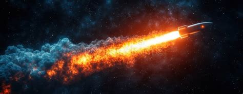 Here S The Information For The Image Rocket Launch In Space Stock