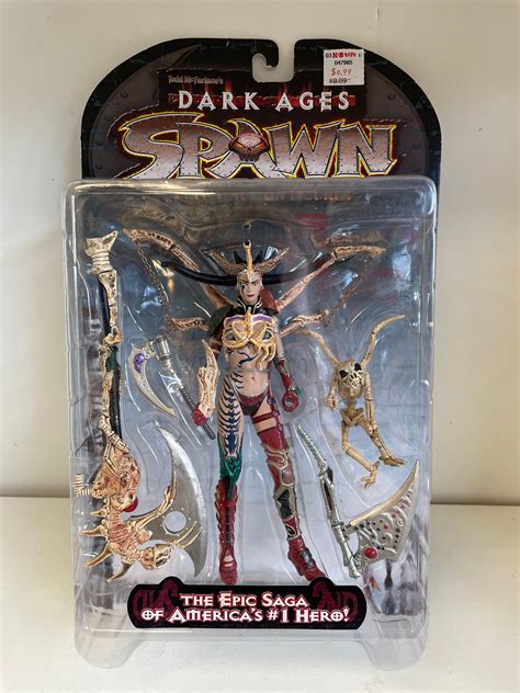 Spawn The Dark Ages Skull Queen Moc Mcfarlane Action Figure Mikes
