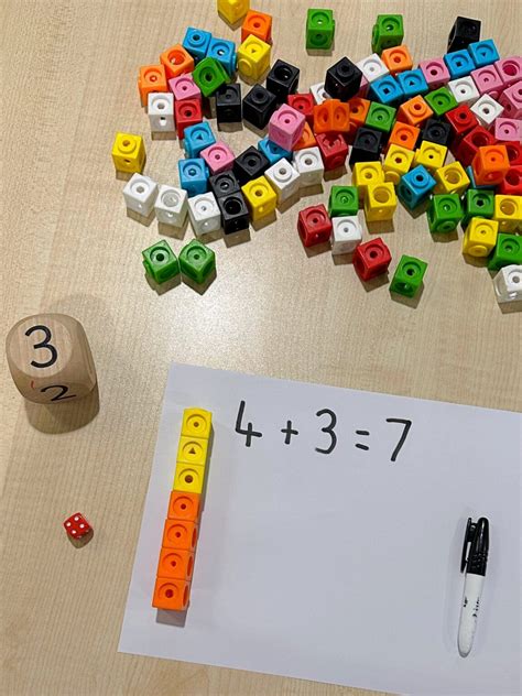 Fun Math Activities With Multilink Cubes Happy Tot Shelf