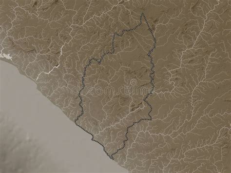 River Cess Liberia Sepia No Legend Stock Illustration Illustration Of Earth Ocean 259593862