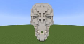 New Skull Minecraft Maps With Downloadable Schematic
