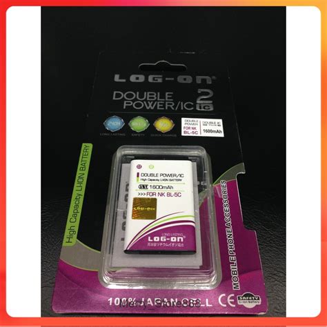 Jual Batere Batre Baterai Double Power Ic Log On Nokia 5c 5ca 5cb Bl 5c