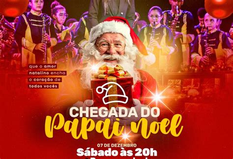 Notícia Chegada Do Papai Noel Prefeitura Municipal De Canitar
