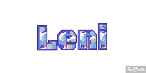 Leni Name Animated  Logo Designs