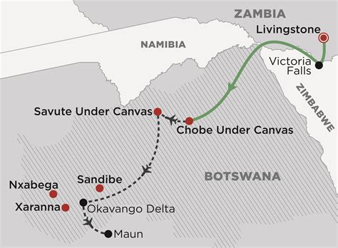 Botswana With Victoria Falls World Journeys Australia
