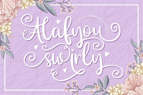 Swirly Fonts 2026 29741 Stunning Swirly Fonts · Creative Fabrica