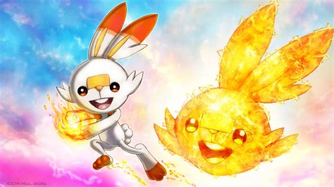 Scorbunny Pokemon Fan Art Pokemon Pokemon Fan