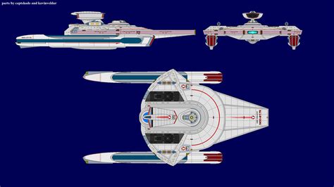 Vigilant Class Starship By Darthravager86 On Deviantart