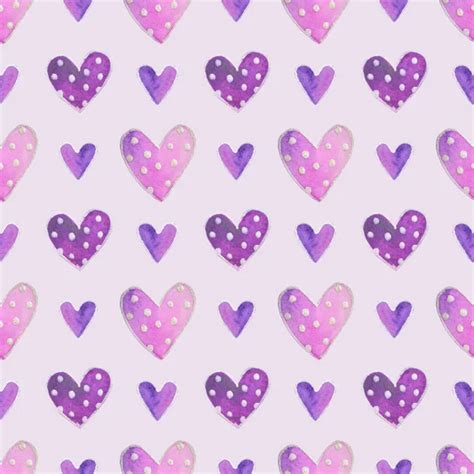 Fondo Morado Claro Con Corazones Corazon Color De Dibujo Morado U