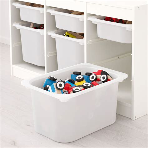 【りされてる】 Ikea Trofast の Box ホワイト S×3 M×3 イケア