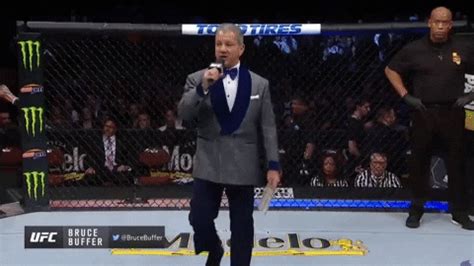 Bruce Buffer Sport  By Ufc Find And Share On Giphy