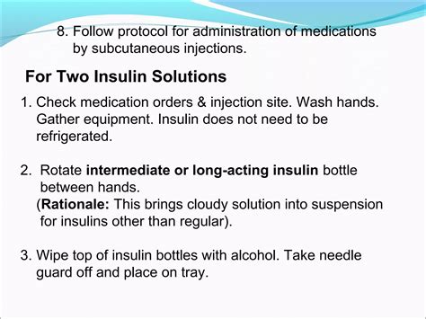 Insulin Admin Ppt