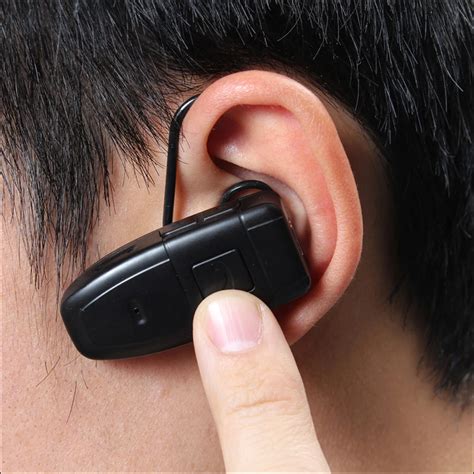 Hidden Camera Bluetooth Earphone Mini Spy Camcorder With High