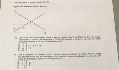 Solved Use The Following To Answer Questions 23 24 Figure