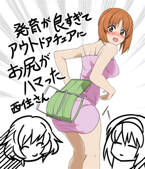 Nishizumi Miho Akiyama Yukari And Reizei Mako Girls Und Panzer