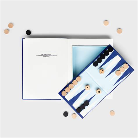 Backgammon In A Book Part Of The Games Library