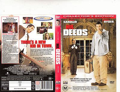 Mr Deeds 2002 Adam Sandler Columbia Tristar Movie Ct Dvd Ebay Australia