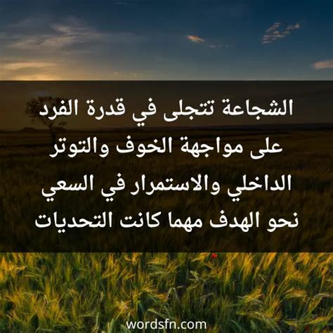 كلمات عن الشجاعة كلام عن الشجاعة عبارات عن شجاعة المرأة
