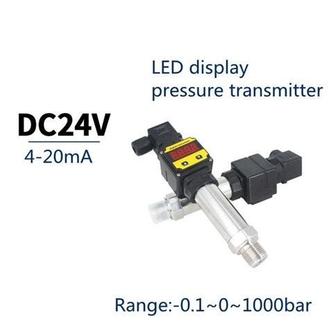 Display Pressure Transmitter Led Digital Transmitter Water Sensor