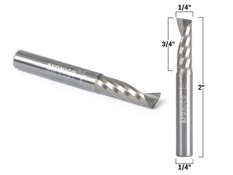 Yonico 31014 Sc 14 Inch Diameter O Flute Upcut Spiral End Mill Cnc