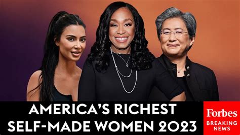 Americas Richest Self Made Women 2023 New Faces And Record High