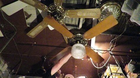 Vintage Hunter Original Ceiling Fan Youtube