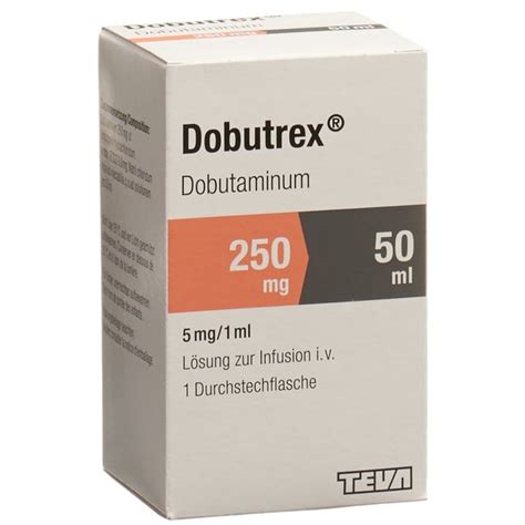 Dobutrex Inf Lös 250 Mg50ml Durchstf 50 Ml Online Bestellen