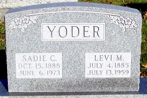 Levi M Yoder 1885 1959 Find A Grave Memorial