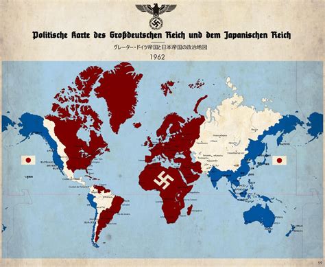 The Man In The High Castle World Map