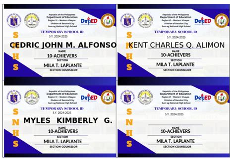Temporary Id Pdf