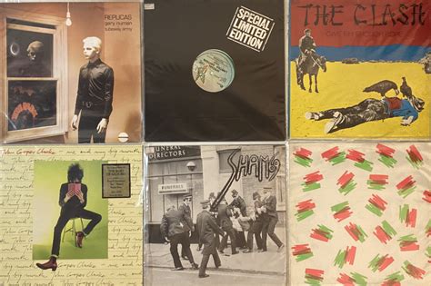 Lot 123 Punk Lp Rarities Inc Sex Pistols The