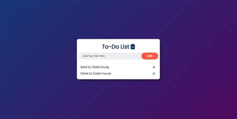 Github Psykat1116todo List App Todo List App Made Using Htmlcssjs