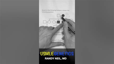 Usmle Genetics Shorts Less Than 1 Minute Youtube