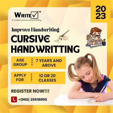 Handwriting Classes Education Helps Us To Improve Our Skills Handwriting Classes Education
